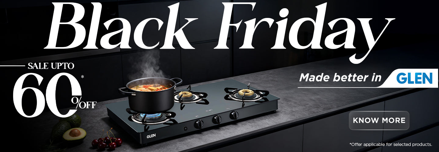 Black Friday Sale on Cooktops — Glen Appliances Pvt. Ltd