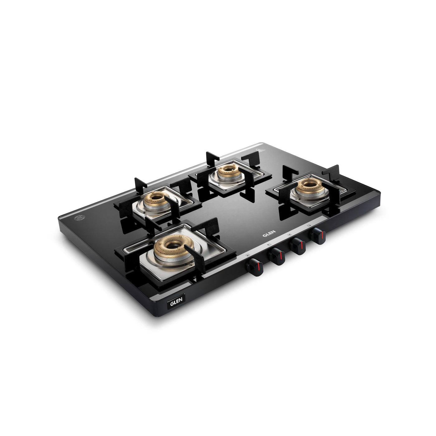 Buy 4 Burner Ultra Slim Mirror Glass Gas Stove at Glen