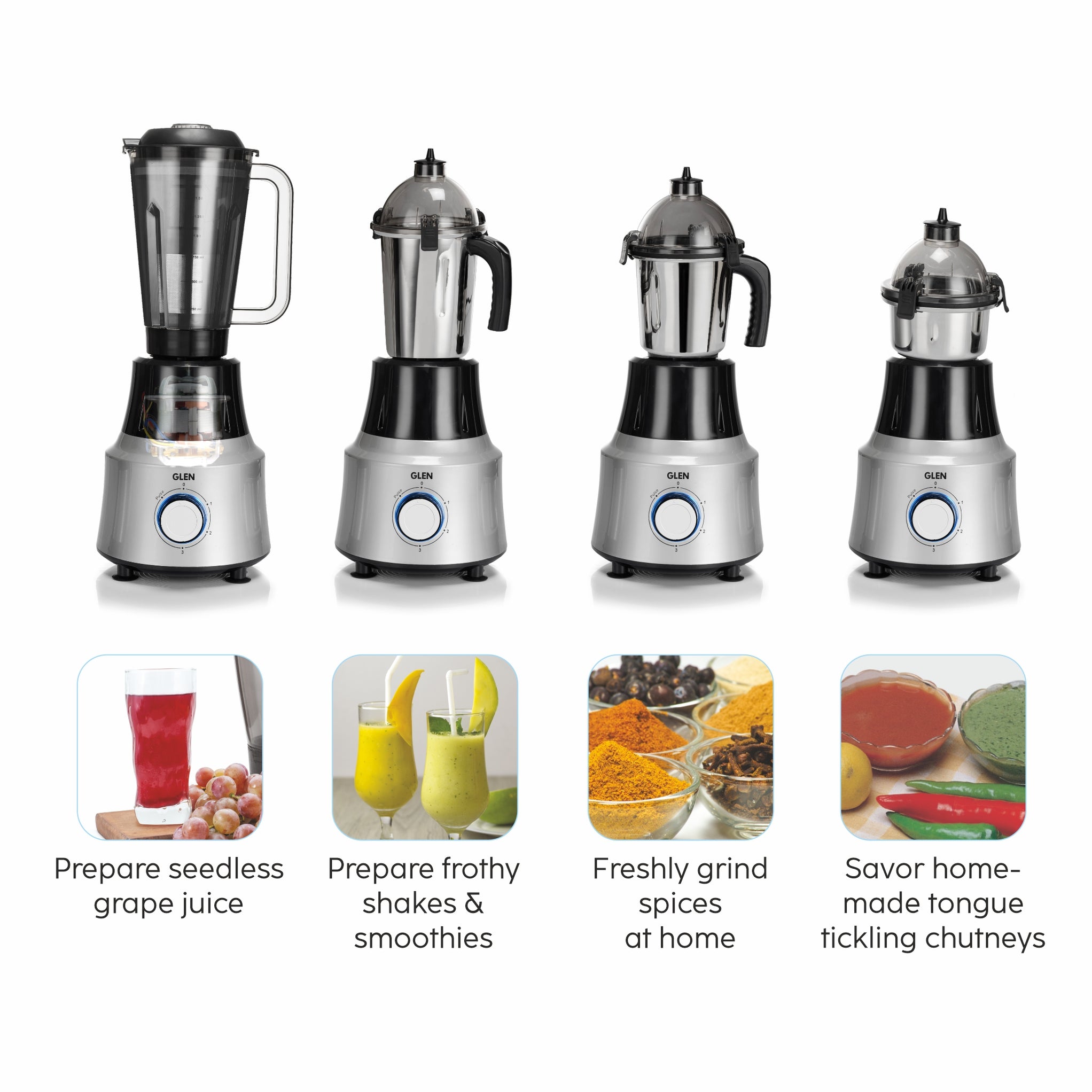 Buy Ultra Tuff Mixer Grinder 1000W with 3 Jars at Best Prices