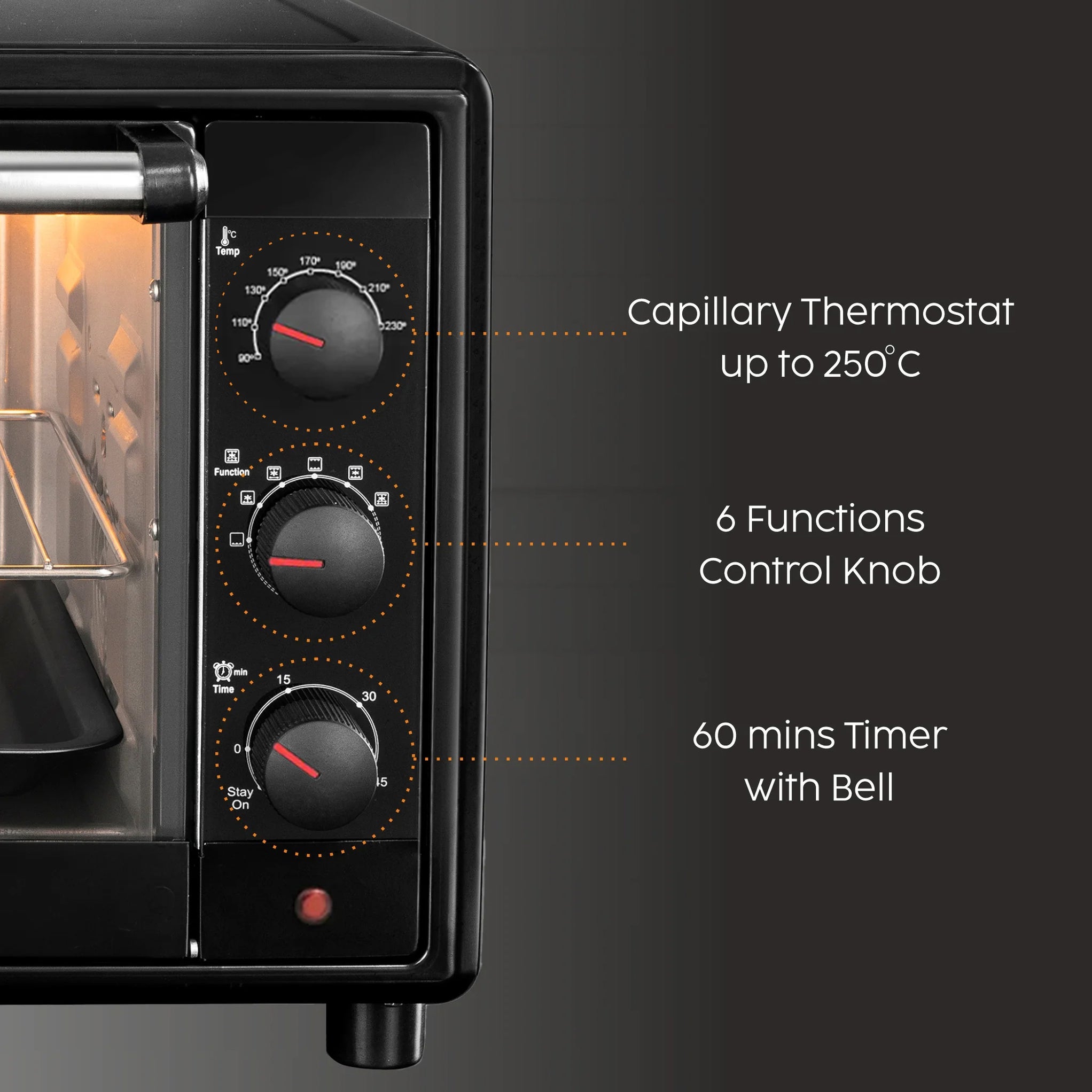 Buy 35L Oven Toaster Griller with Rotisserie & Convection