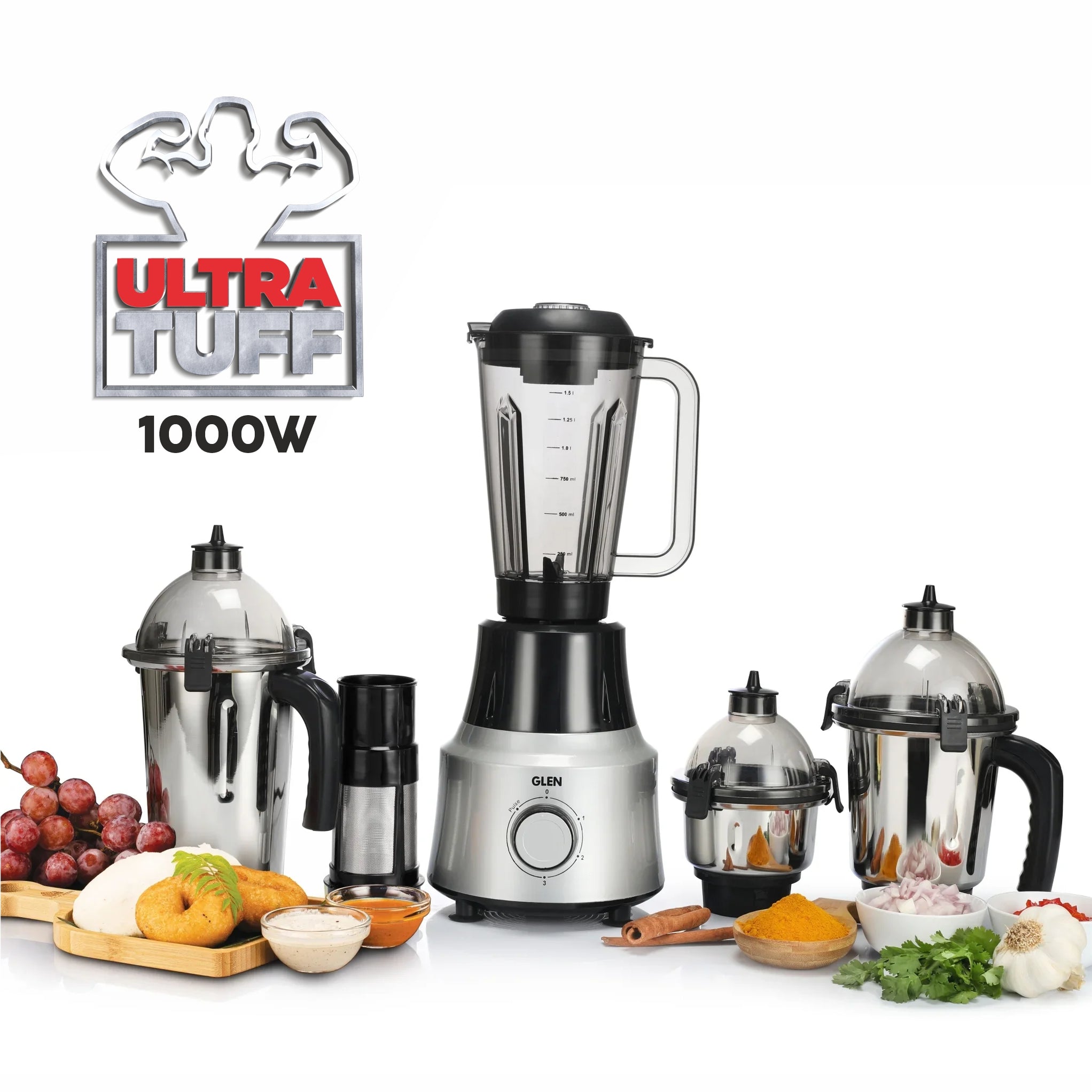 Buy Ultra Tuff Mixer Grinder 1000W with 3 Jars at Best Prices