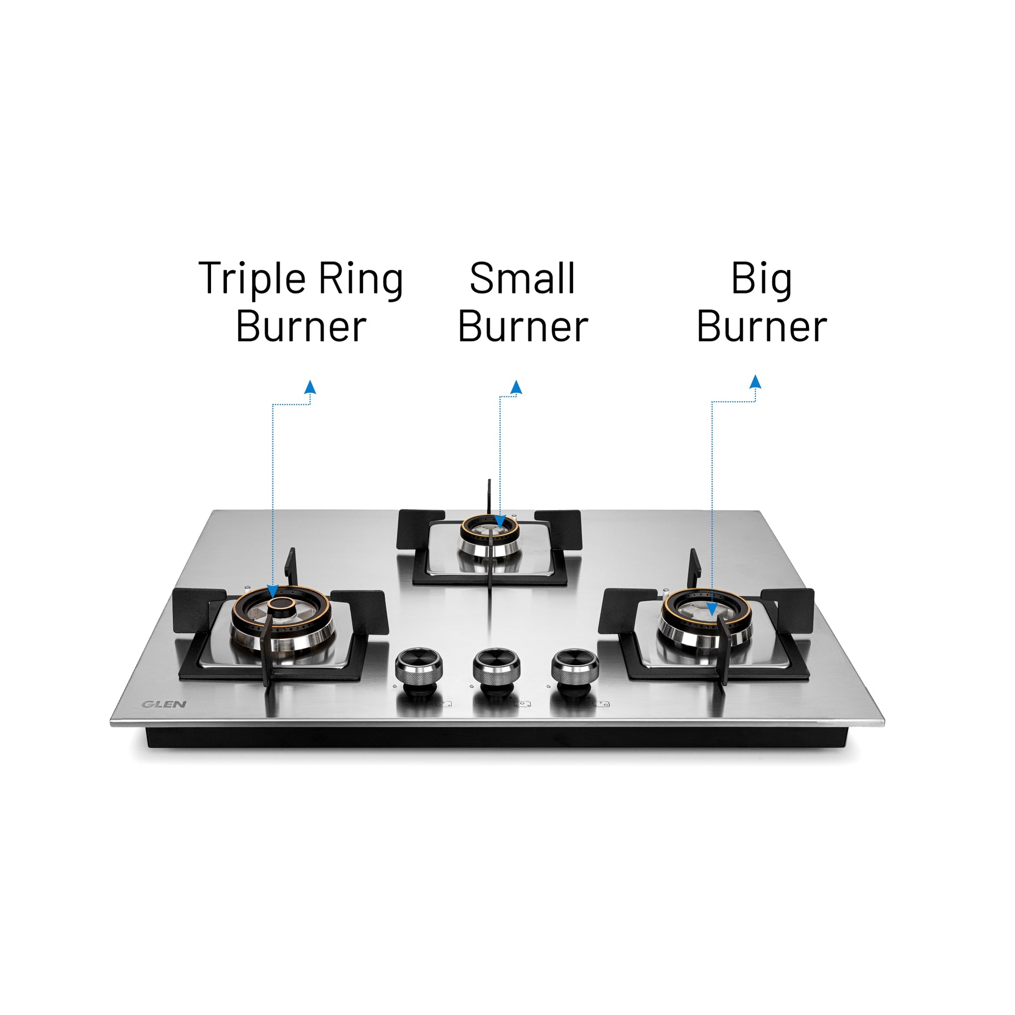 Buy 3 Burner Stainless Steel Hobtop Online at Best Prices in India