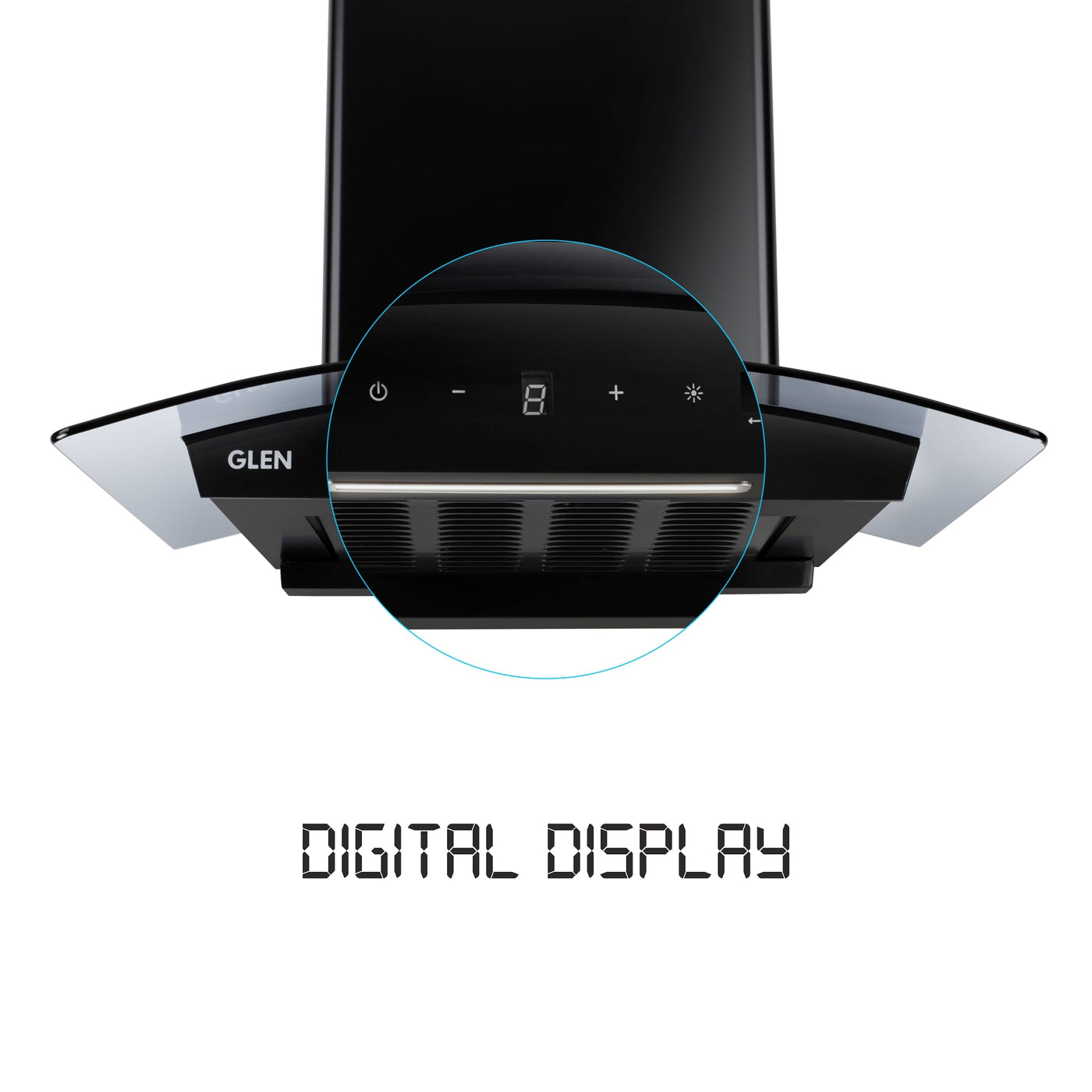 Buy Auto Clean Curved Glass Chimney with Motion Sensor Control