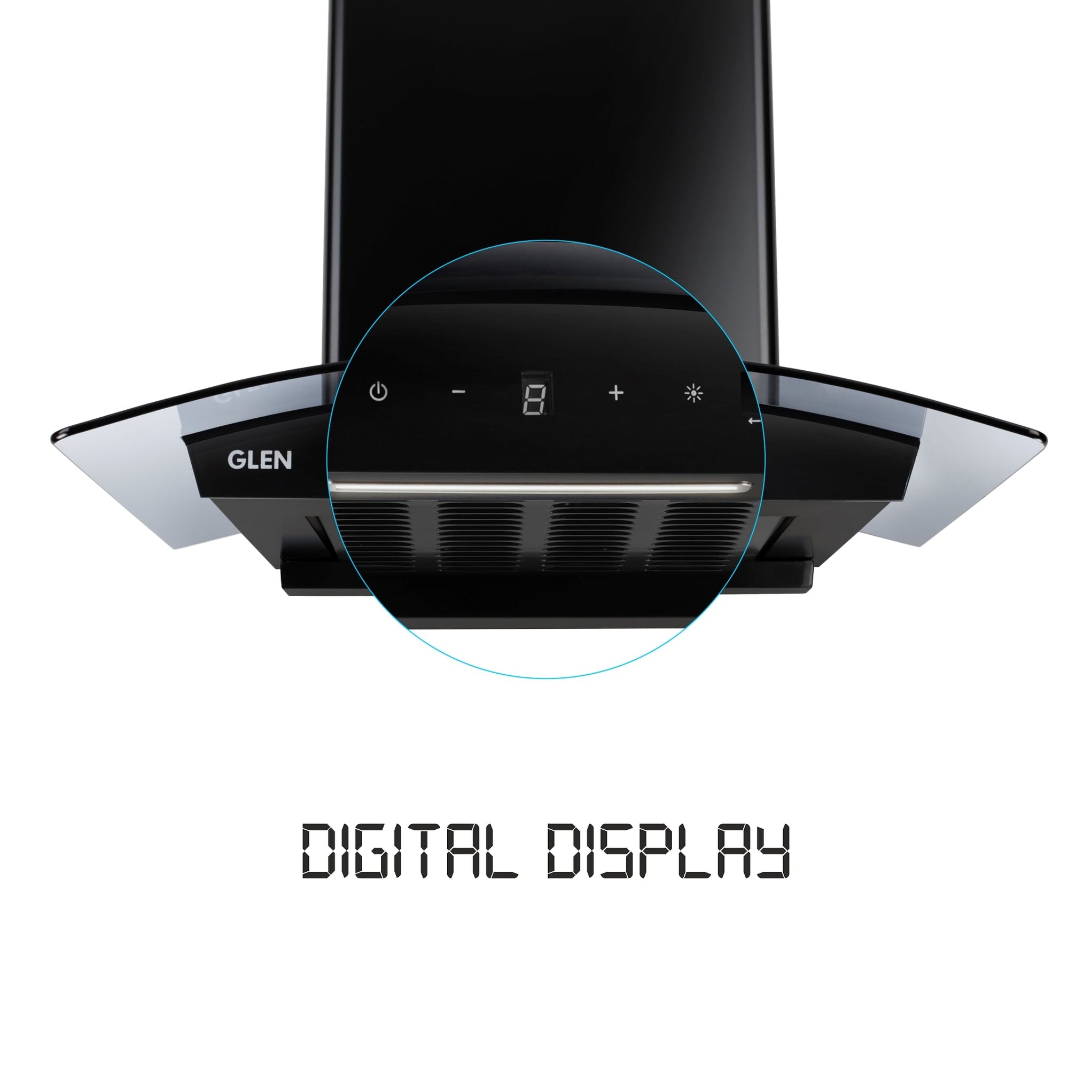 Buy Auto Clean Curved Glass Chimney with Motion Sensor Control