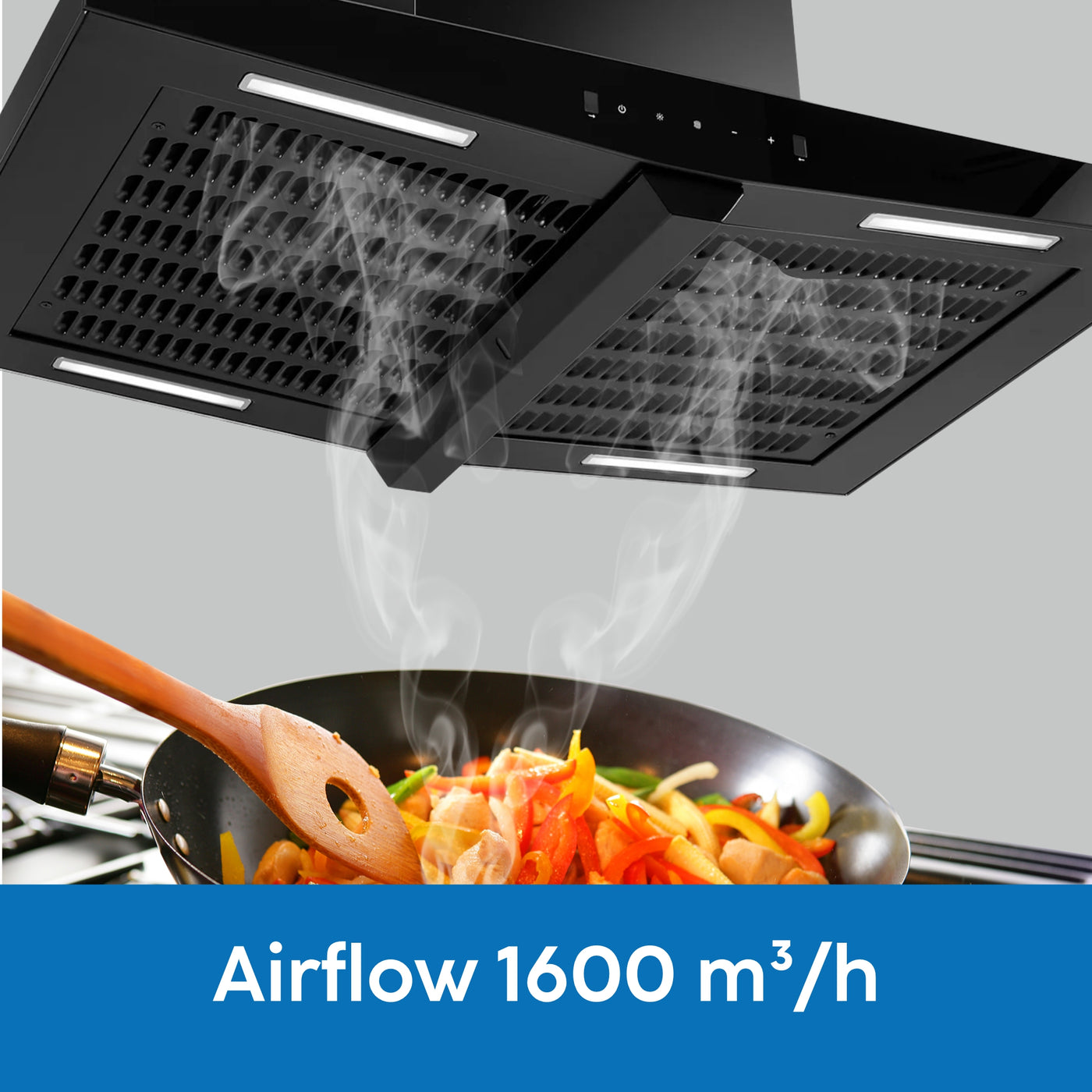 Buy Auto Clean Island Ceiling Mounted Kitchen Chimney 90cm Online