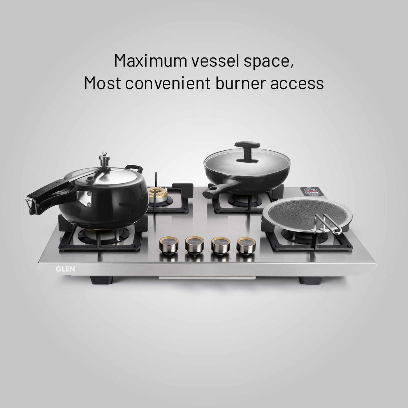 Buy 4 Burner Ultra Tuff Free Standing Hob with Auto Ignition Online