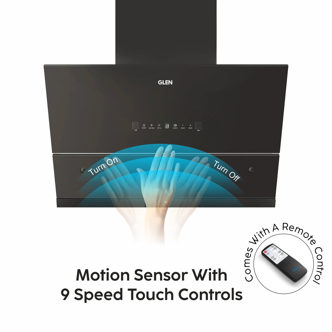 Buy Heat Sensor Auto Clean Kitchen Chimney 60/75/90cm Online
