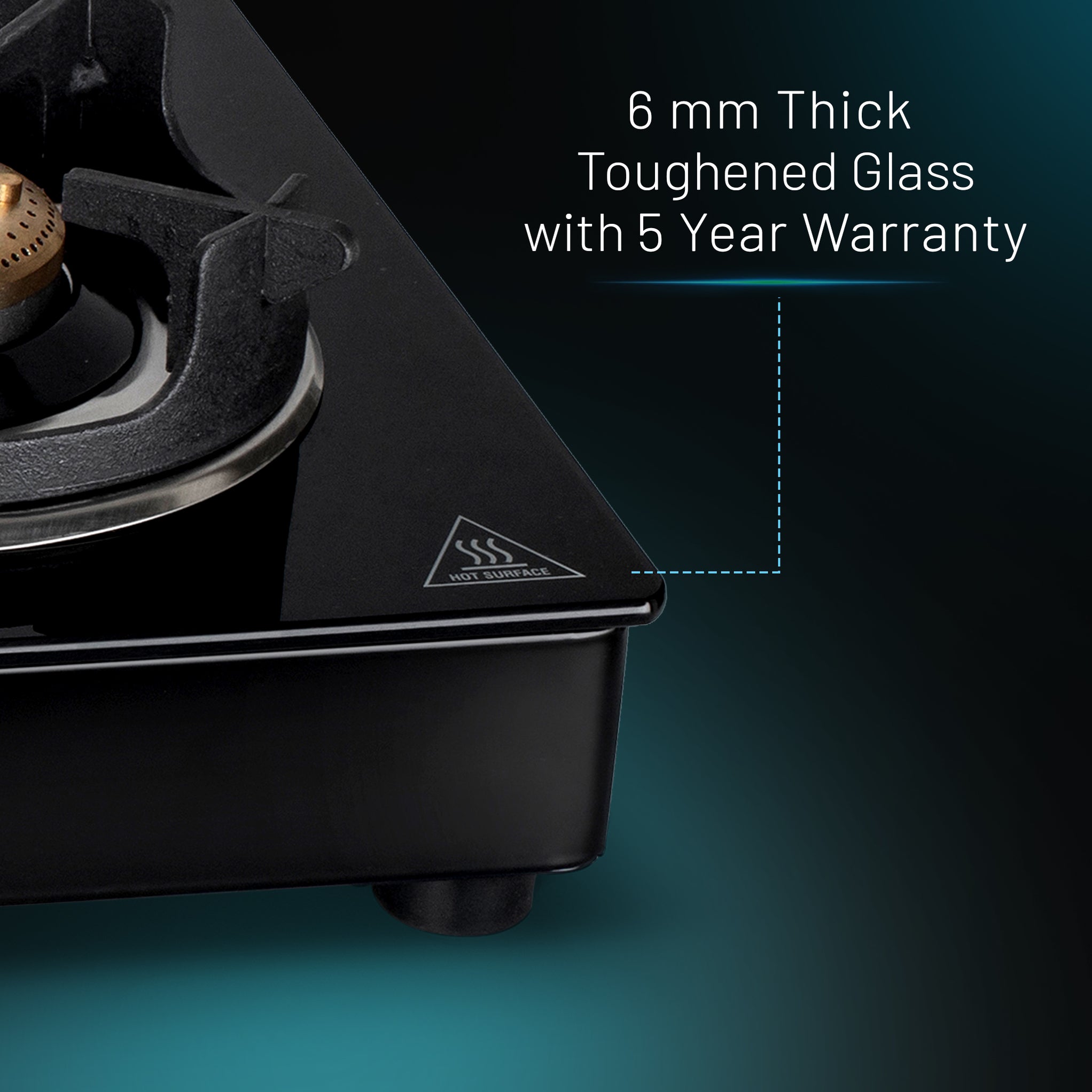 Buy Glen 4 Burner Glass Gas Stove 1044 GT CPS Online at Best Prices ...