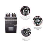 Buy Glen LPG Cooking Gas Range 2014 DB AI | 4 Double Ring Burners