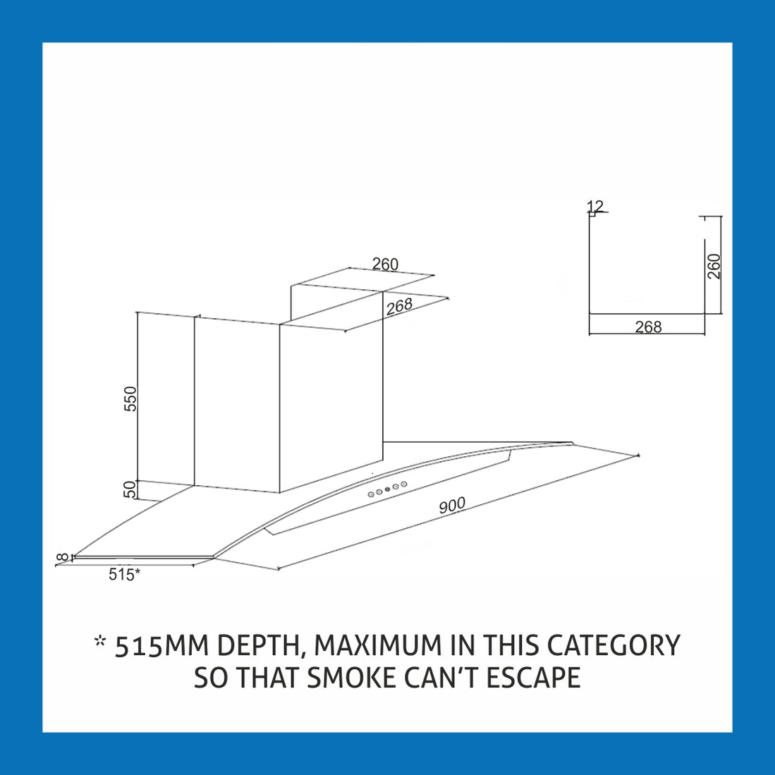 Buy 90cm Electric Kitchen Chimney Online at Low Prices | Glen — Glen ...