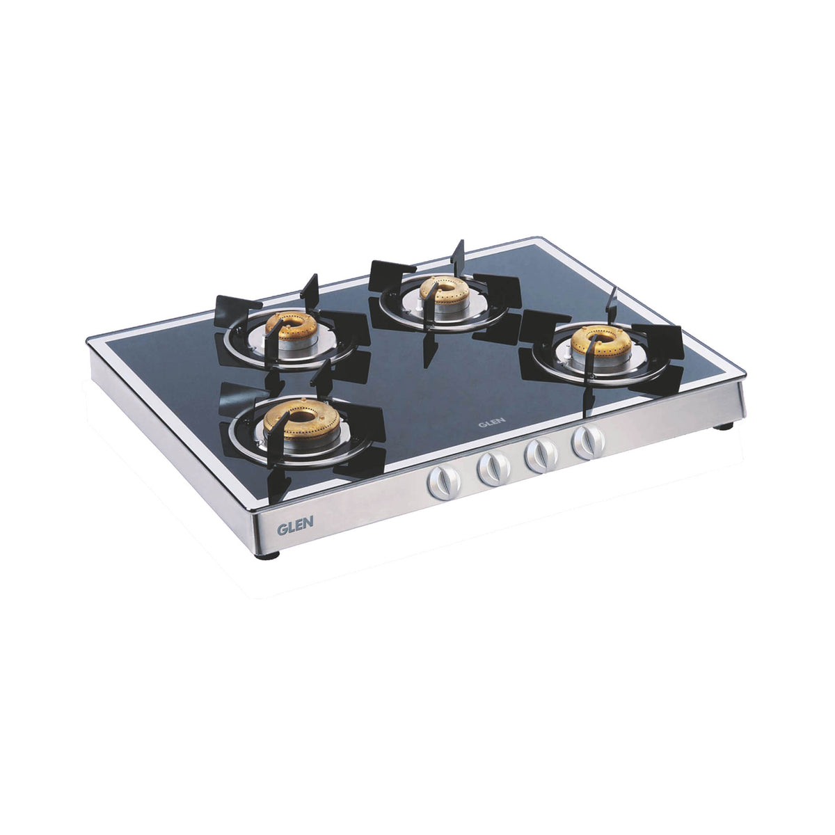 Buy Glen 4 Burner Glass Gas Stove 1048 GT With Mirror Finish — Glen ...