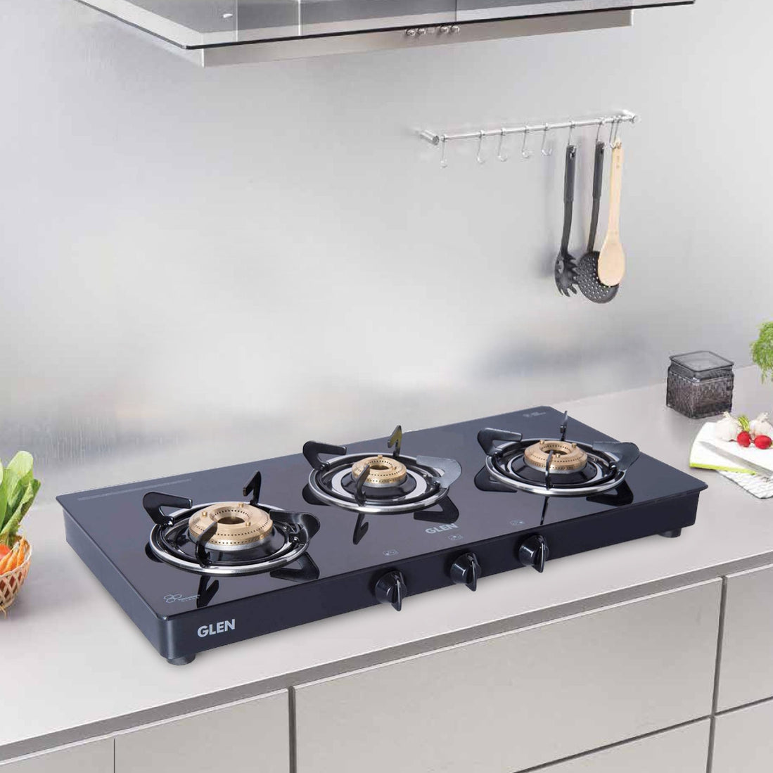 3 Burner Stove - Buy Glass Gas Stove Online at Best Price | Glen — Glen ...