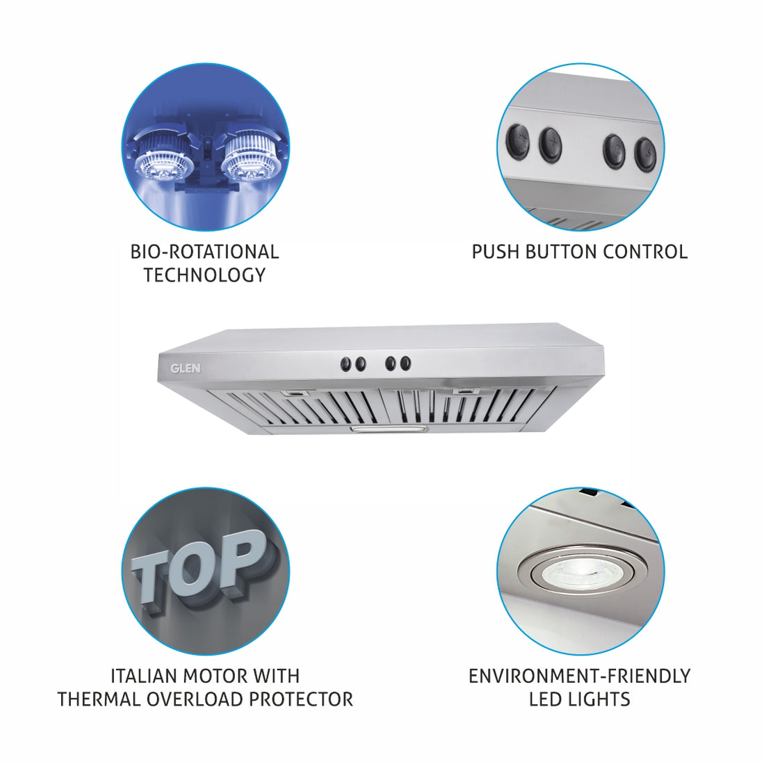 Buy Ductless Straight Line Electric Chimney 60cm at Best Price