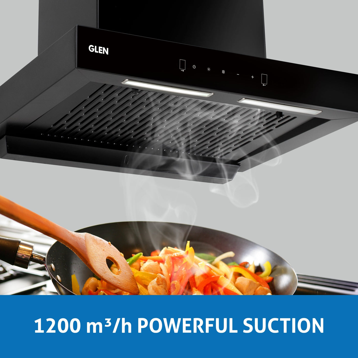 Buy Auto Clean Kitchen Chimney 60/76/90cm Online at Best Prices | Glen ...