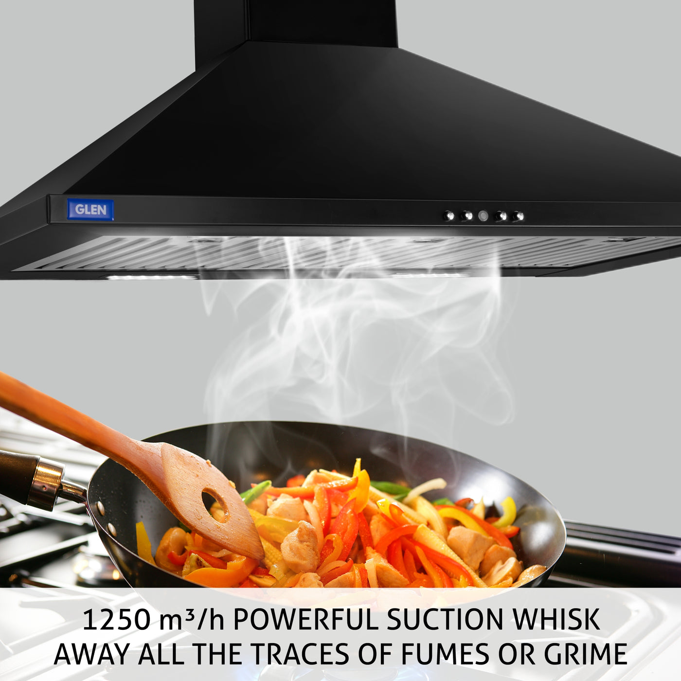 Buy Electric Kitchen Chimney, Pyramid Shape, 90cm - 6054 BL