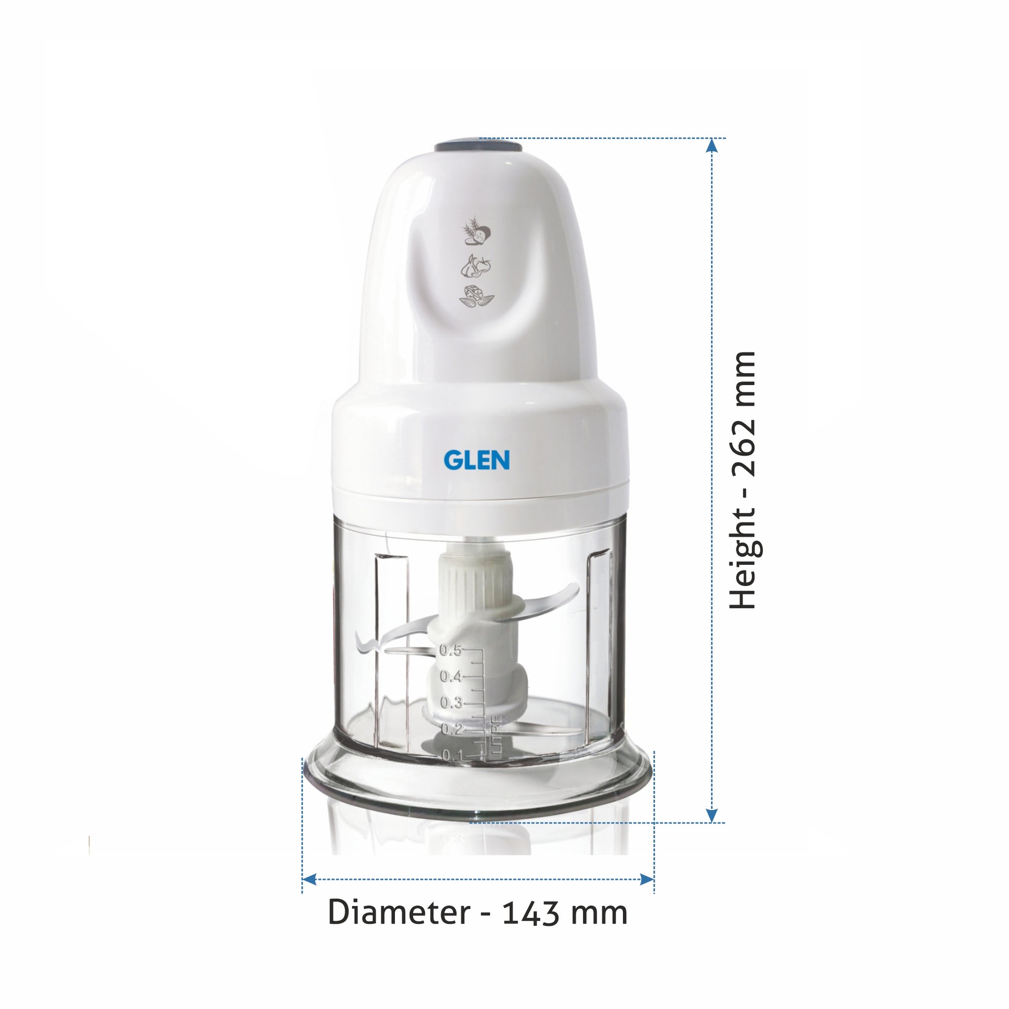 Buy Glen GL-4043 Turbo Vegetable Chopper Online in India